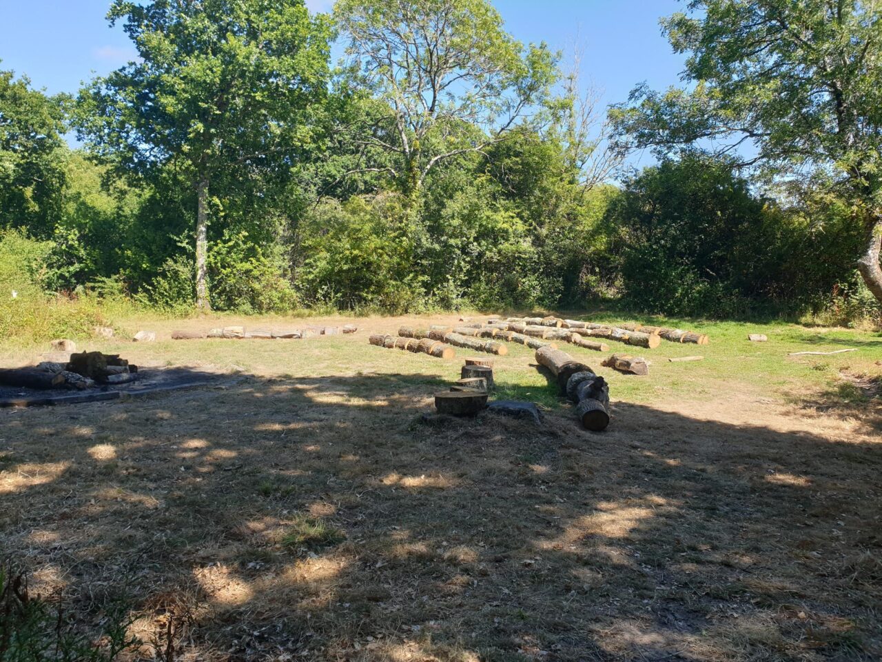 Campfire Circle - Corf Scout Camp
