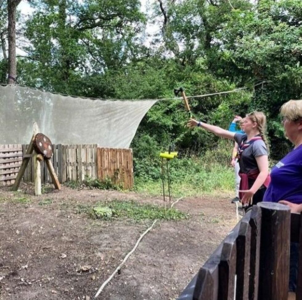 Tomahawk Throwing - Corf Scout Camp